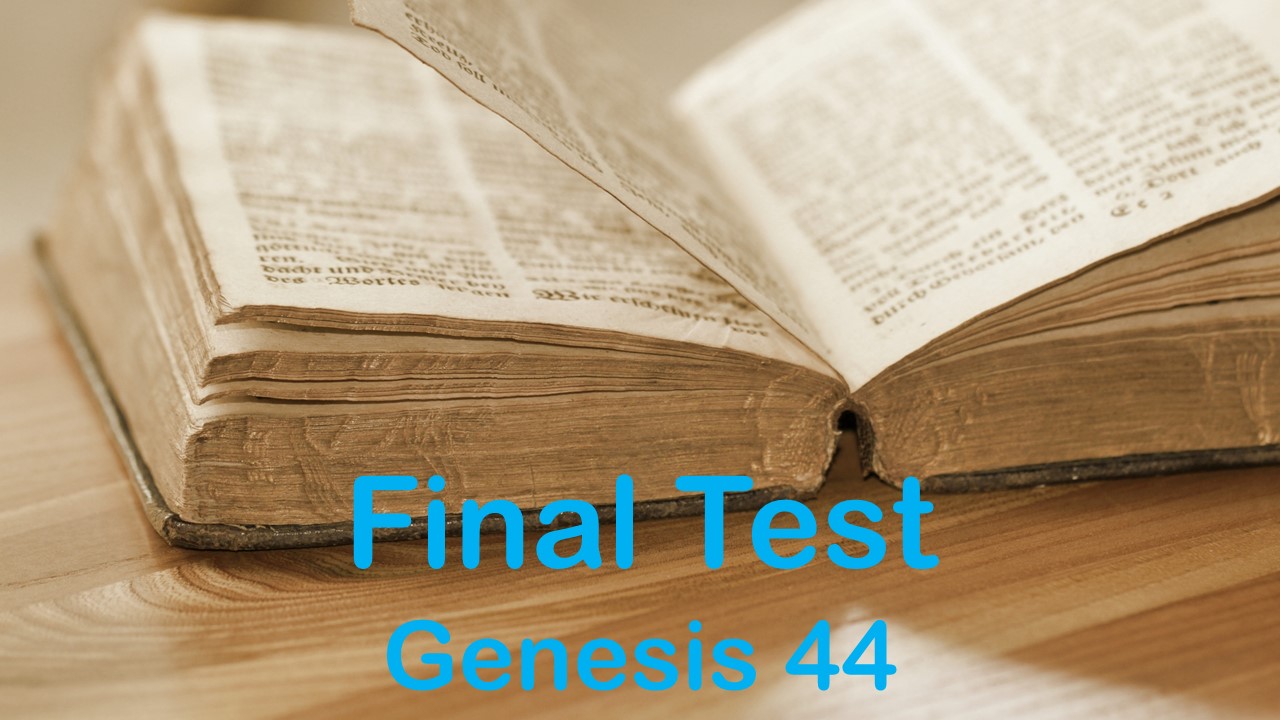 Genesis 44 : Framed – only savior jesus
