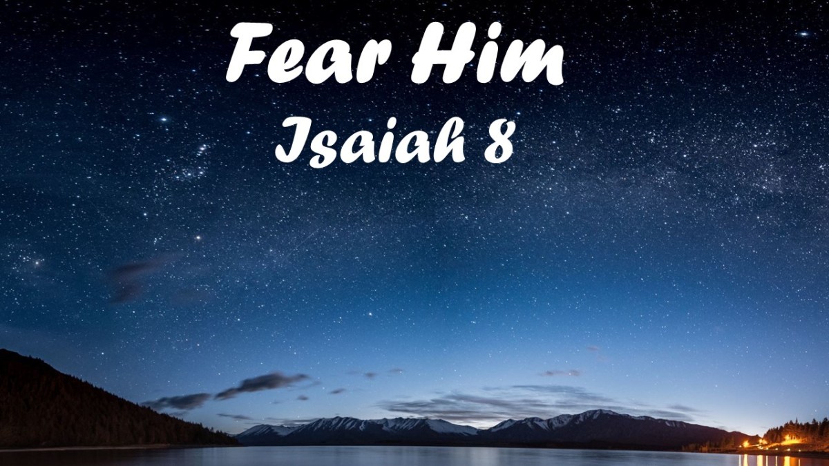 Isaiah 8: Wait On The Lord – only savior jesus