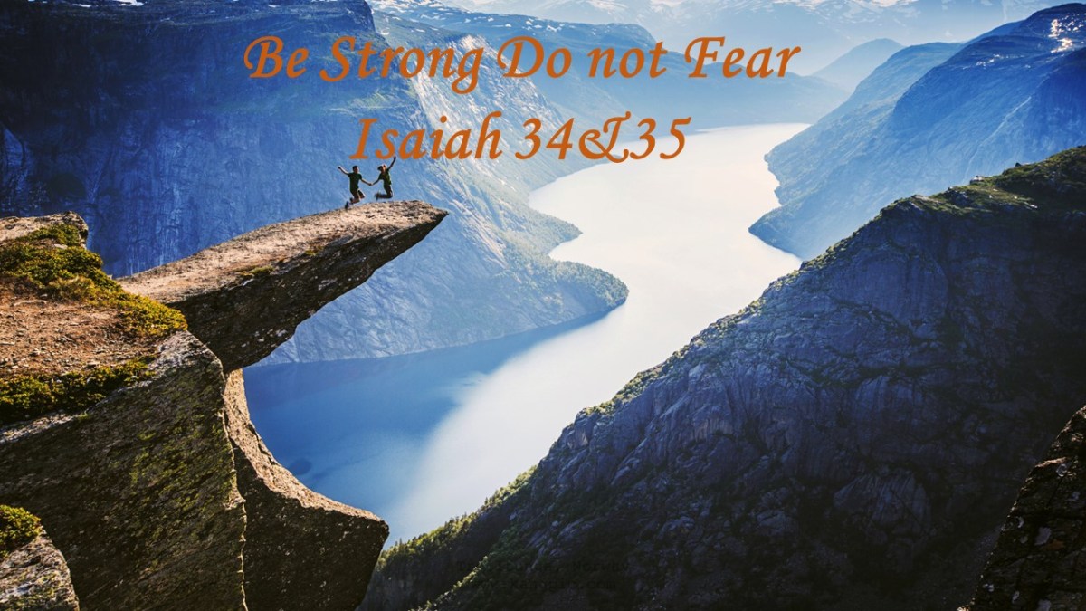 Isaiah 34 & 35 : The Indignation Of the Lord – only savior jesus