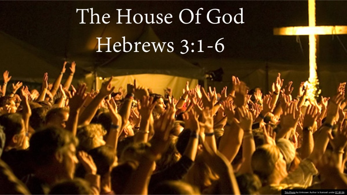 Hebrews 3:1-6 – The House Of God – only savior jesus